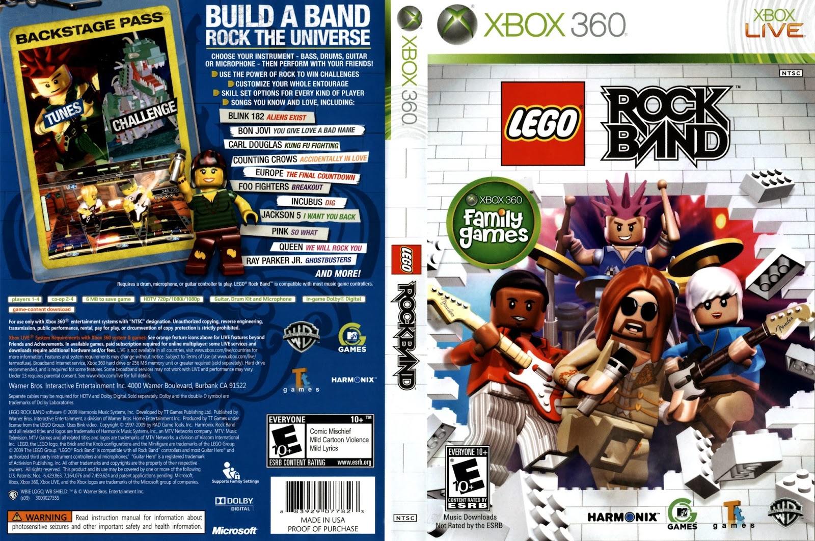 Ruy Games: Lego Rock Band